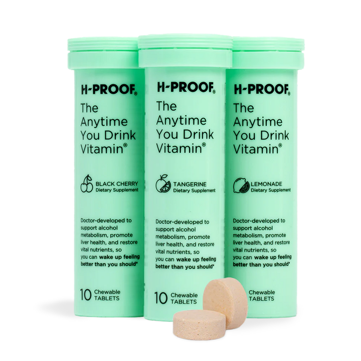 The Anytime You Drink Vitamin ® – H-PROOF